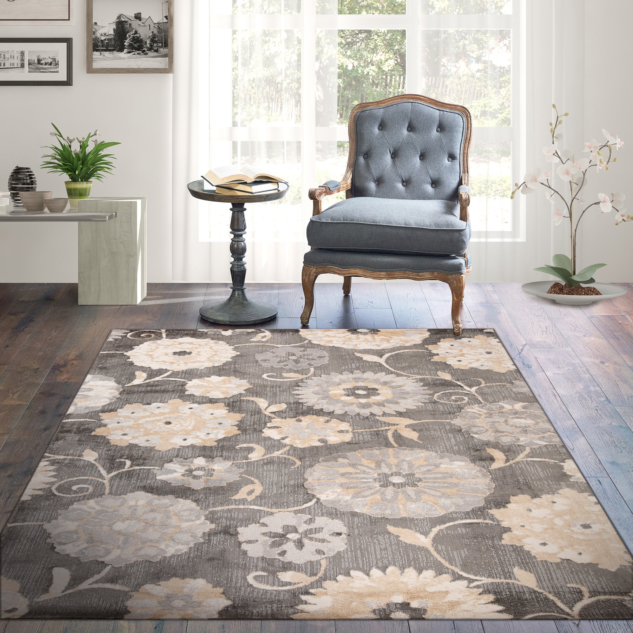 Zara Blossom Vintage Rug – Jakarta Rugs & Carpets